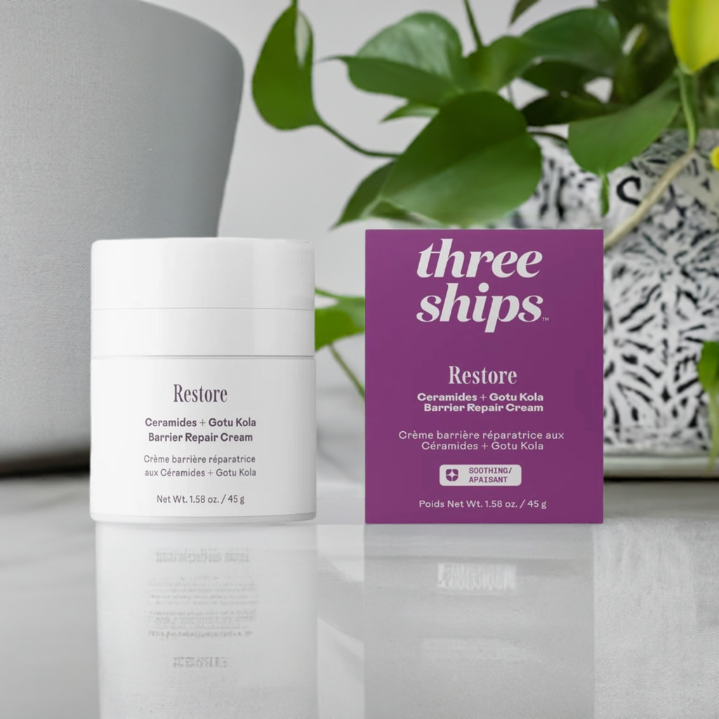 Three Ships | Restore Ceramides + Gotu Kola Barrier Repair Cream